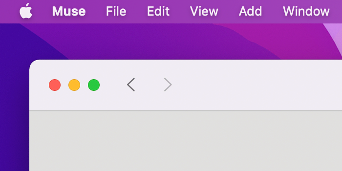Muse for Mac — Muse